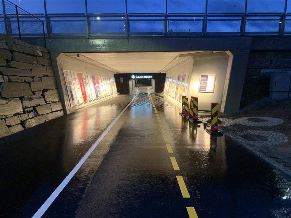 Åpner halvparten av Bussveien på Gausel - Bymiljøpakken